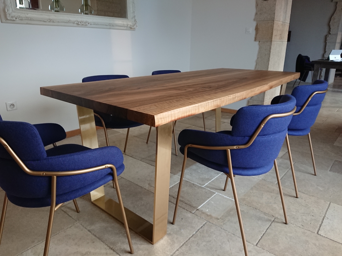 Accord Laiton & Noyer | Atelier A.LACKER